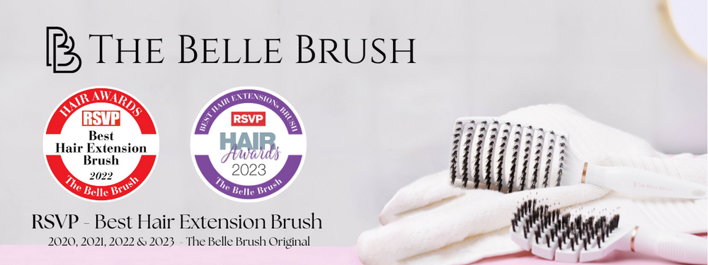 The Belle Brush - Hair Extension Hair Brush