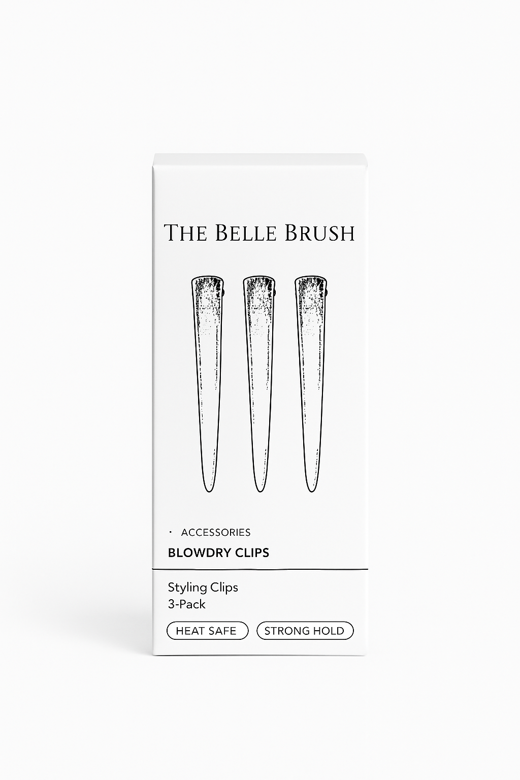 Blowdry Clips - 3 Pack – The Belle Brush